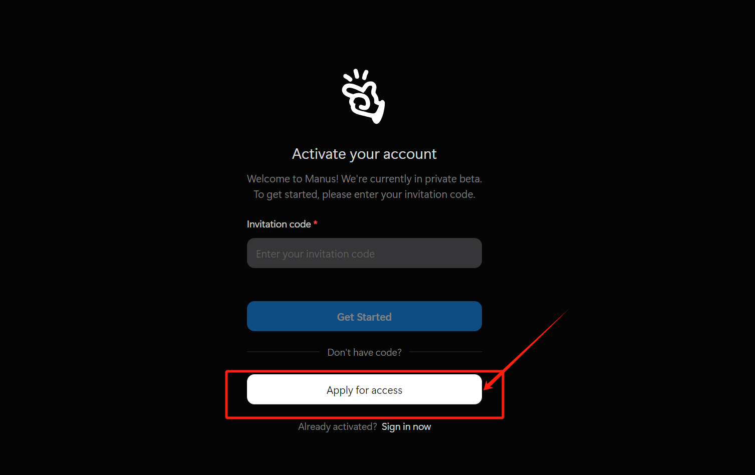 Manus Guide: How to Apply for a Manus Invitation Code - SPOTO
